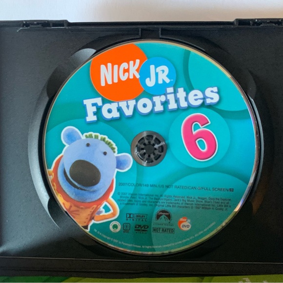 Media | Nick Jr Favorites 6 Dvd Dora Blues Clues Little Bill Wonder ...
